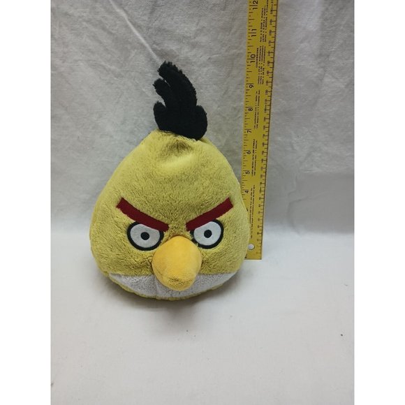 Commonwealth | Toys | Angry Birds Yellow Angry Chuck Plush Stuffed ...